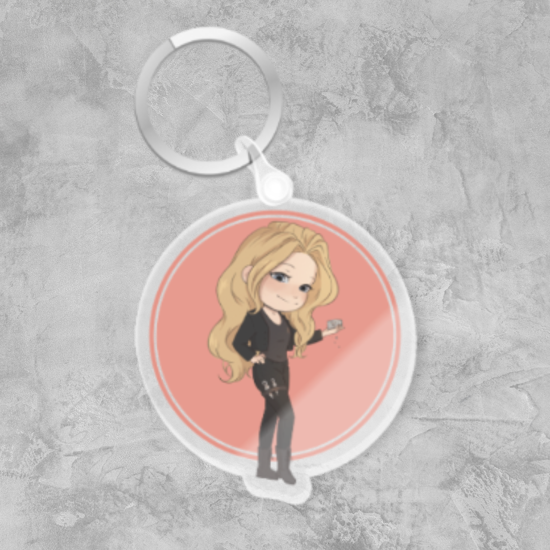 Raegan Of Ruin - Chibi Character Keychains | A.L. Rook – A.L.Rook Author
